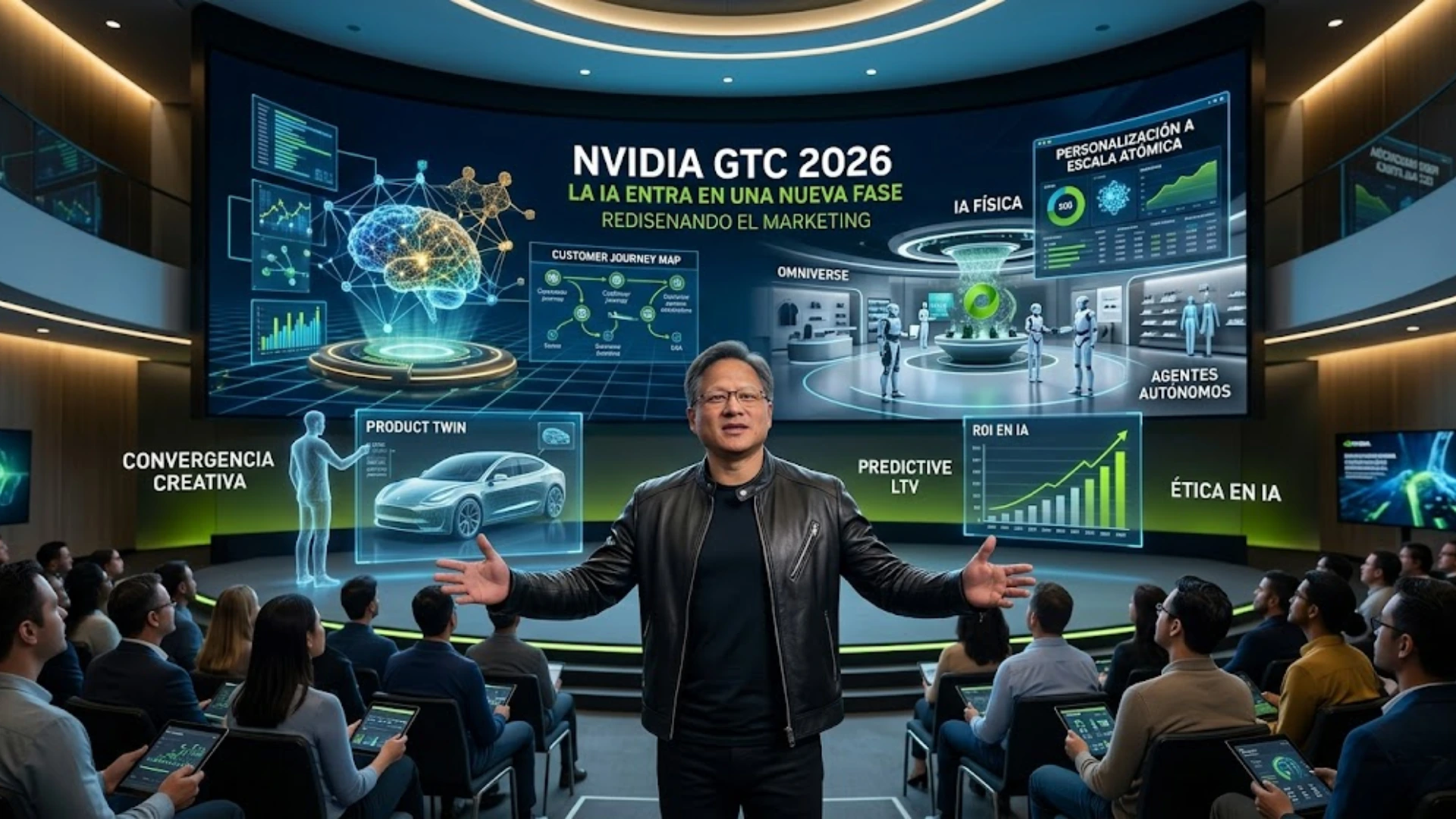 NVIDIA GTC 2026: La IA entra en una nueva fase y el marketing nunca ...